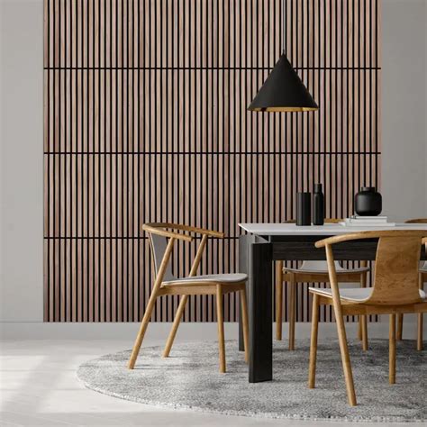 Factory Wholesale Sound Absorbing Acoustic Panels Walnut Real Wood Wall