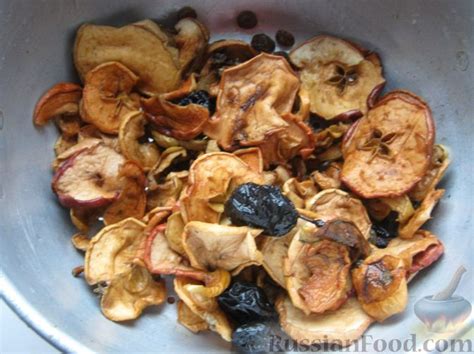 Рецепт Компот из сухофруктов на