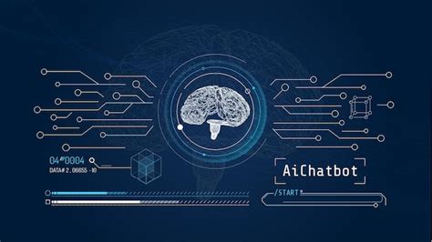 premium vector hologram of digital brain with artificial intelligence