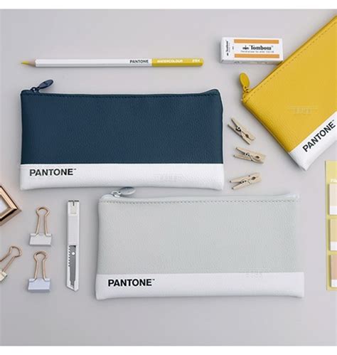 팬톤 플랫 필통 필통 펜케이스 펜파우치 학용품 학생 준비물 티몬
