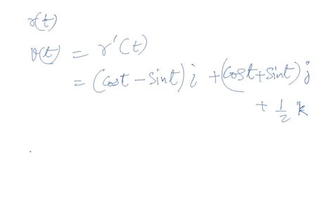 solved 11 the position vector of a moving particle is r t sint