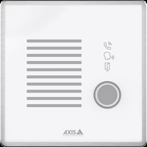 Axis I7020 Network Intercom Axis Communications Axis I7020 Network Intercom Axis Communications