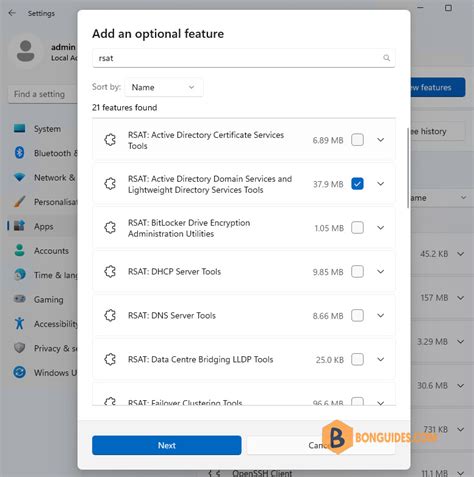 How To Install Remote Server Administration Tools Rsat On Windows 11