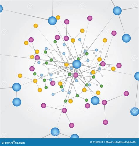 Global Network Connections Stock Vector Illustration Of Global 51881011