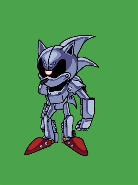 Mecha Sonic Mk 1 By Gardepickle On Deviantart