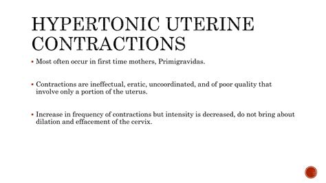 Delovino Hypertonic Uterine Contractions Pptx