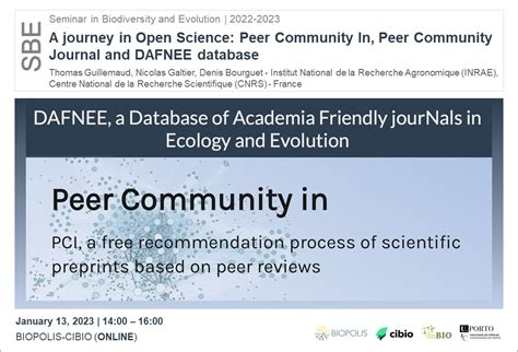 a journey in open science peer community in peer community journal