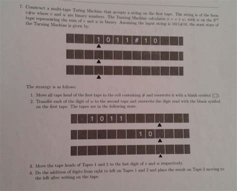 construct a transition diagram for a turing machine with sub