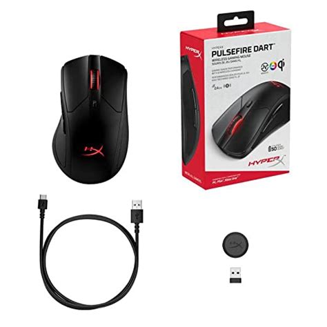 Hyperx Pulsefire Dart Wireless Rgb Gaming Mouse Software Controlled Customization 6
