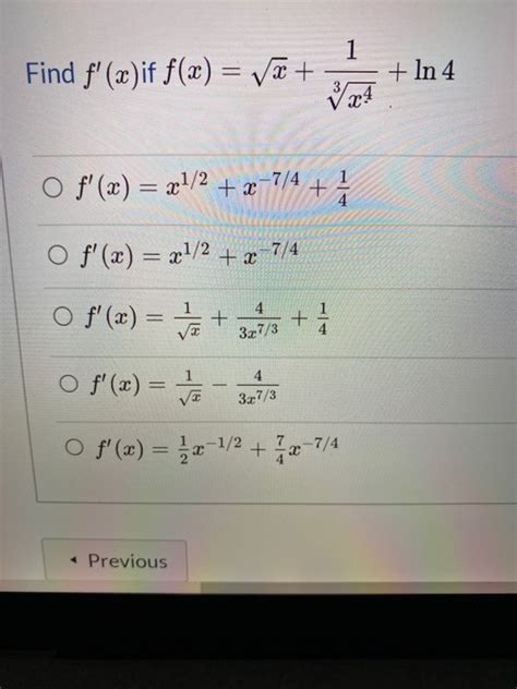solved find f x if f x square root of x 1 3square root