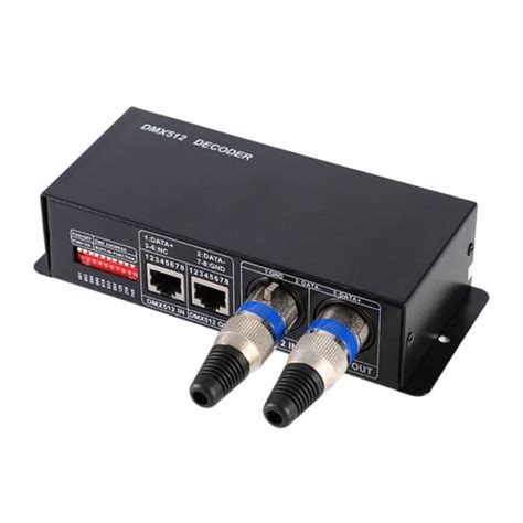 CH DC V RGBW DMX Decoder LED Controller RGB LED DMX Decoder DMX CH Lazada PH
