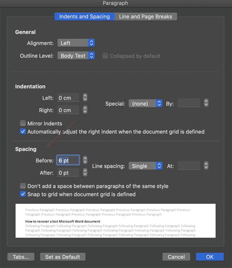 How To Change The Line Spacing In Microsoft Word Documents