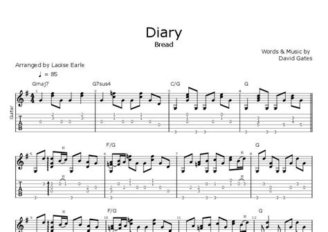 Bread Guitar Chords Ohwel Guitar Tutorial Aubrey Bread Song