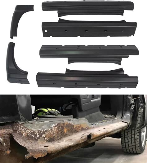 Autoholic Rocker Panel Cab Corner Patch Fit For 2014 2018 Chevy