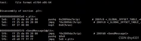 Elf动态链接时got、plt原理plt段 Csdn博客