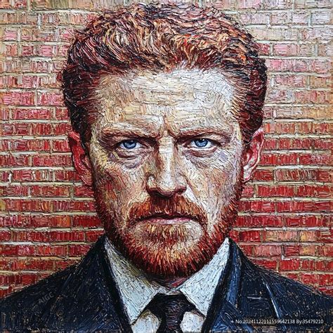 Ai创作图写实主义肖像画 布面油画肖像 油漆肖像画 画布肖像画 写实的肖像画 文森特梵高 目前发行的肖像 丙烯酸肖像 数字肖像插画 名人油画 油画肖像画 现代艺术肖像画 没有耳朵的梵高自画像