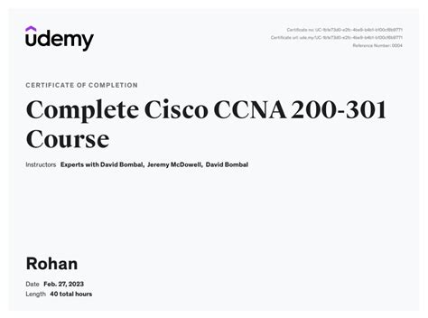 Rohan Datta On Linkedin Udemy Course Completion Certificate