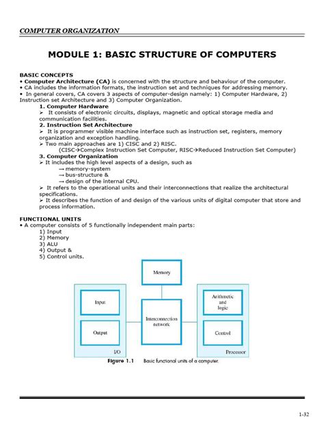 Module 3 Pdf Computer Data Storage Central Processing Unit