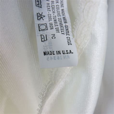 Vintage 80s Vassarette White Camisole Slip Top M Nylo Gem