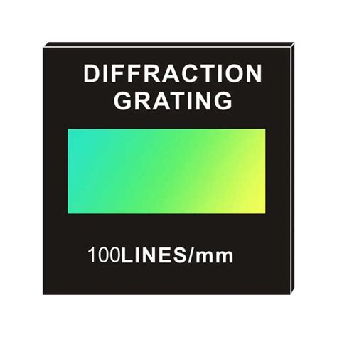 Diffraction Grating For Spectrophotometer Experiments Wavelength Range