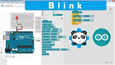 Blink Arduino Mblock 유 Youtube