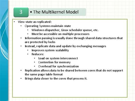 THE MULTIKERNEL A NEW OS ARCHITECTURE FOR SCALABLE