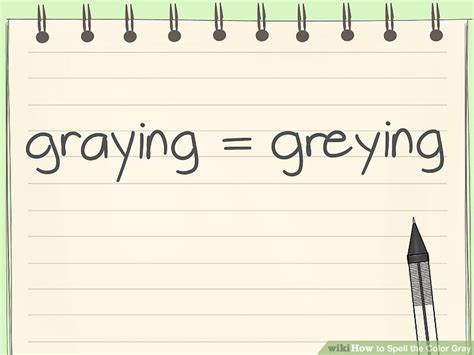 How To Spell The Color Gray 9 Steps With Pictures WikiHow