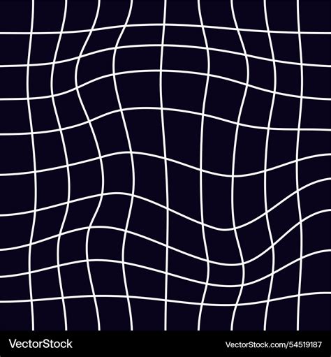 Psychedelic Checkerboard Pattern Royalty Free Vector Image