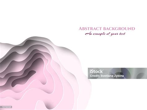 3d와 A4 배너 파도 잘라 빛 분홍색 종이로 배경을 추상화 합니다 프레 젠 테이 션 전단지 포스터에 대 한 벡터 디자인 레이아웃 벡터 가리기에 대한 스톡 벡터 아트 및