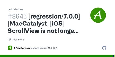 Regression700 Maccatalyst Ios Scrollview Is Not Longer