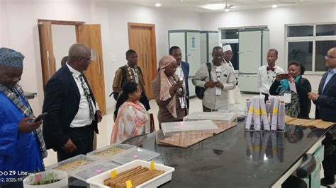African Seed Body Team Visits Tg Seed Testing Lab The Hindu