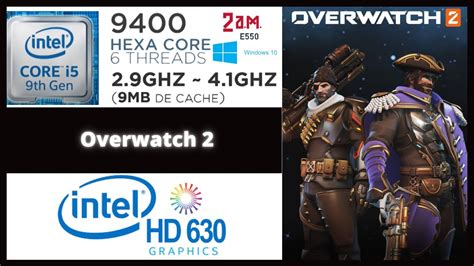 Overwatch 2 Teste Uhd 630 Em Português Pt Br Notebook 2ame550 Youtube