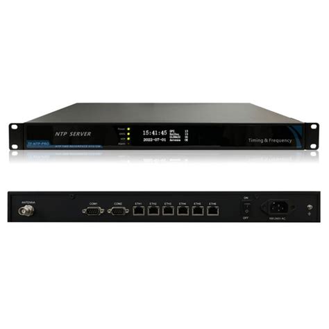 Tf Ntp Pro 6 Port Network Time Server Ntp Server 30m984ft Antenna