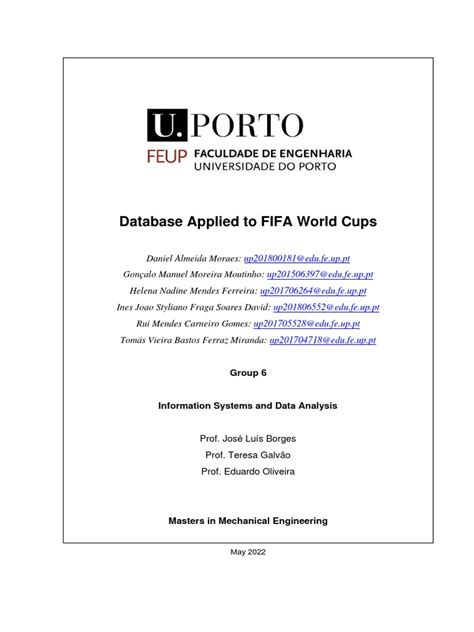 World Cup Analysis Pdf Databases Fifa World Cup