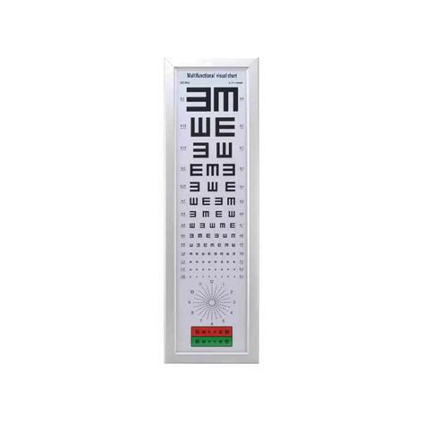 Optometry Equipment Snellen Visual Acuity Chart Eye Vision Chart Eye