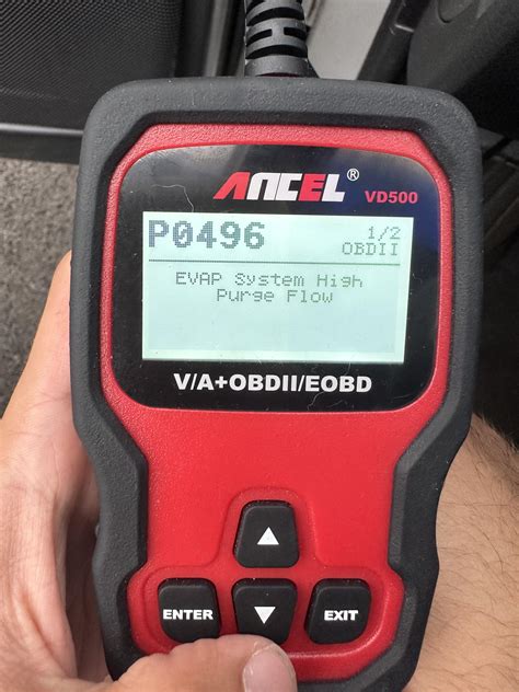 P0496 Code Came Up Today On My 04 V70 2 5t Anyone Know What It Might Be R Volvo
