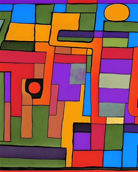 Paul Klee Gigantyczny Analogowy Syntezator Elektroniczny Instrument