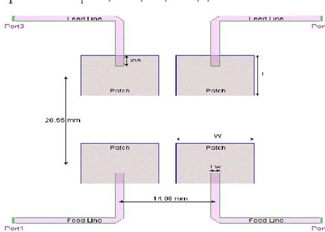 Figure 2 From Mutual Coupling Reduction In Two Dimensional Array Of