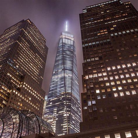 World Trade Center At Night