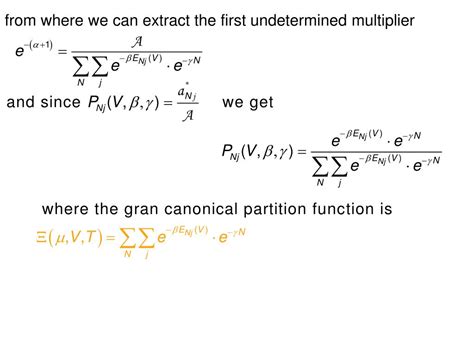 Ppt Grand Canonical Ensemble Powerpoint Presentation Free Download Id4146967