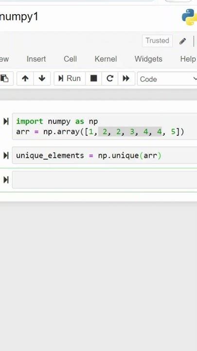 Remove Duplicate Elements From A Numpy Arraynumpy Python3 Youtube