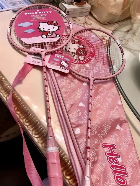 Hello Kitty Badminton Magic Explore The Victor X Hello Kitty Auraspeed Racket Artofit