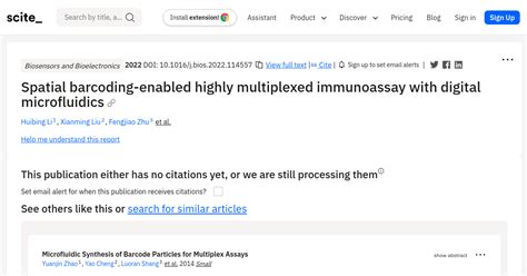 Spatial Barcoding Enabled Highly Multiplexed Immunoassay With Digital