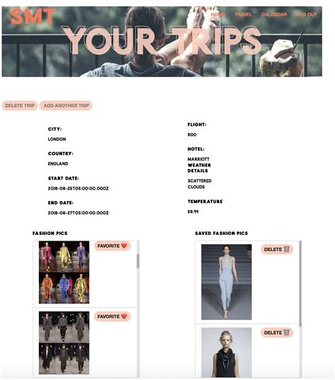Github Rocksteadyrose Travelapp Full Stack React App That S A One Stop Shop For Jet Setters