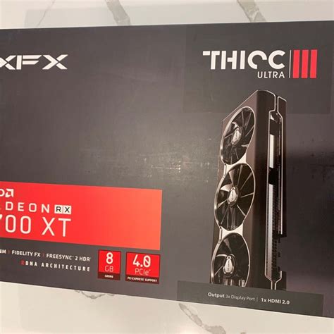 XFX Thicc III Ultra AMD Radeon RX XT GB GDDR Jawa