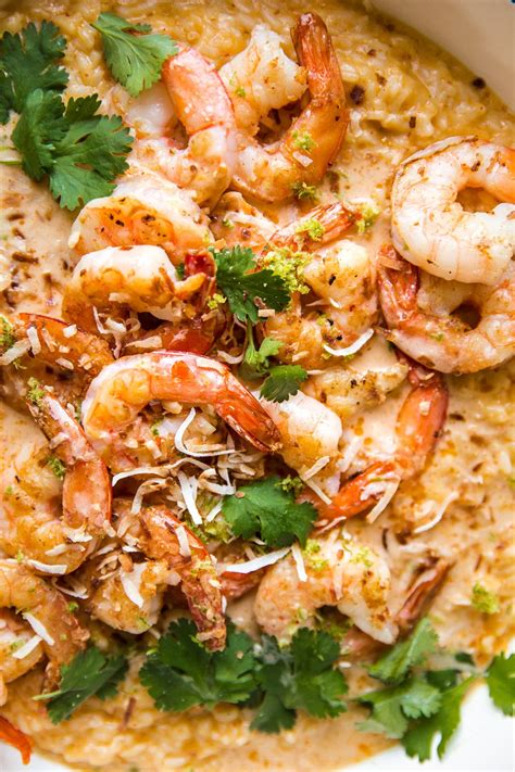 Red Curry Risotto With Shrimp The Modern Proper