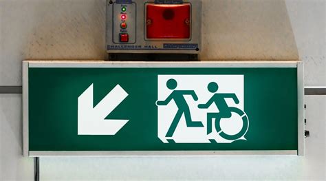 Accessible Means Of Egress Icon Universal Design Meets The Exit Sign