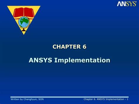 ppt chapter 6 ansys implementation powerpoint presentation free