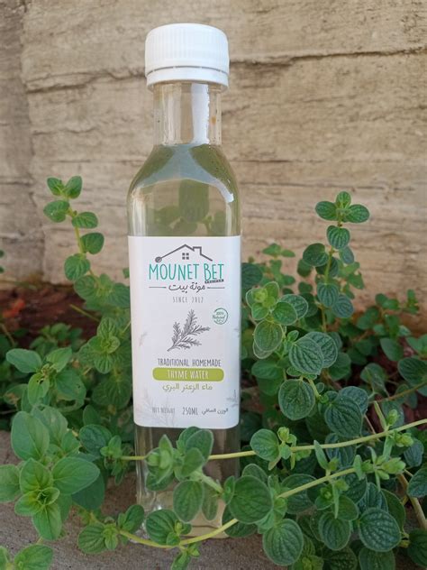 Water Thyme Bottle Mounet Bet Freifer Made By Nature