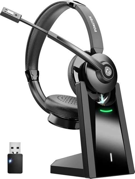 Bluetooth Headset Wireless Headphones With Microphone Noise Canceling And Charging